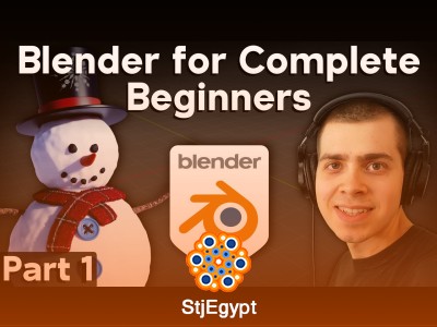 Blender Beginner Tutorial Part 1 | Navigation & Shortcuts